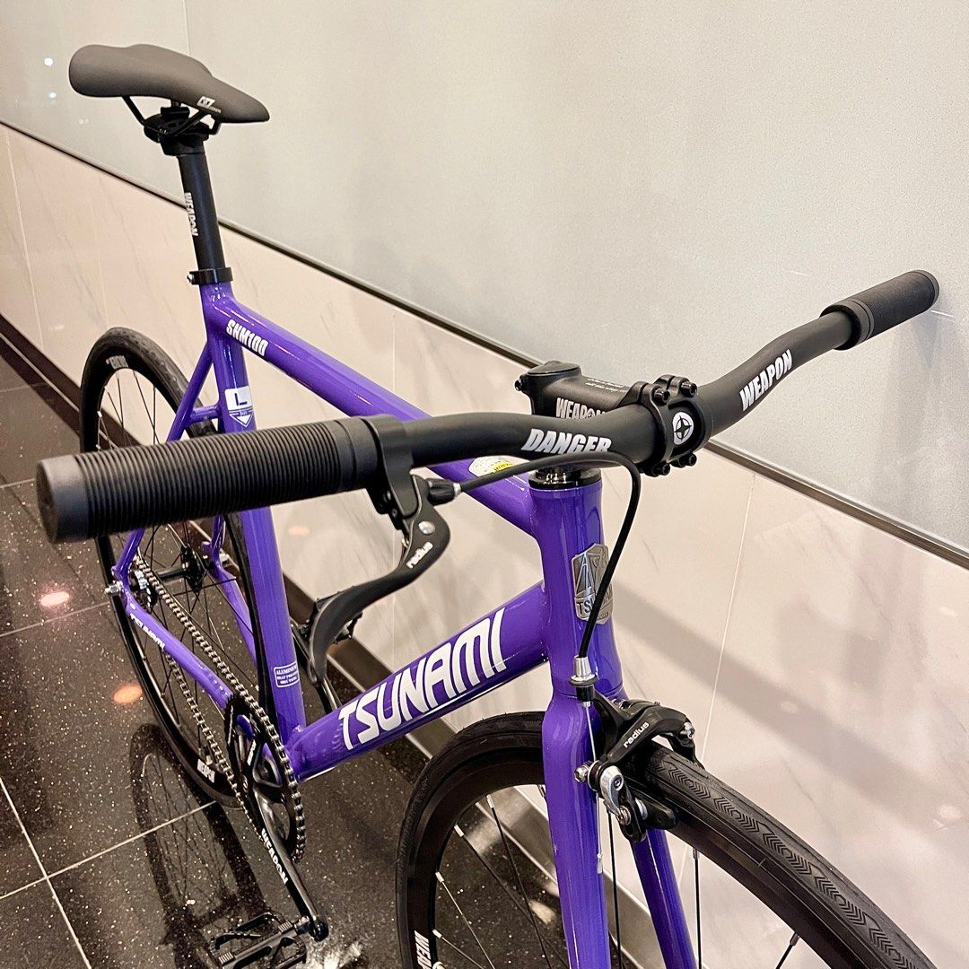 Tsunami fixie bike/frame set $330/complete bike $659/fixie gear bike ...