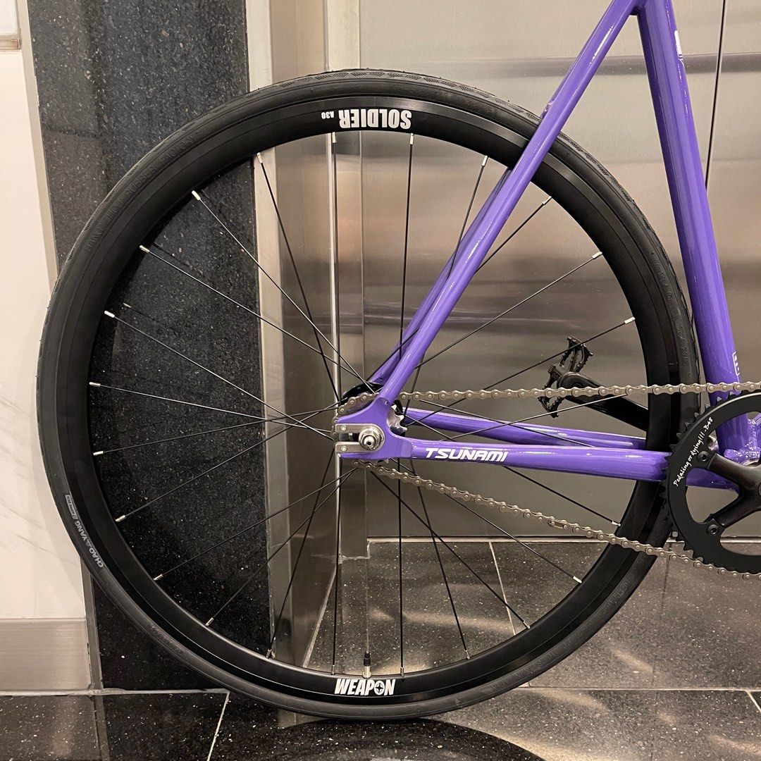 Tsunami fixie bike/frame set $330/complete bike $659/fixie gear bike ...