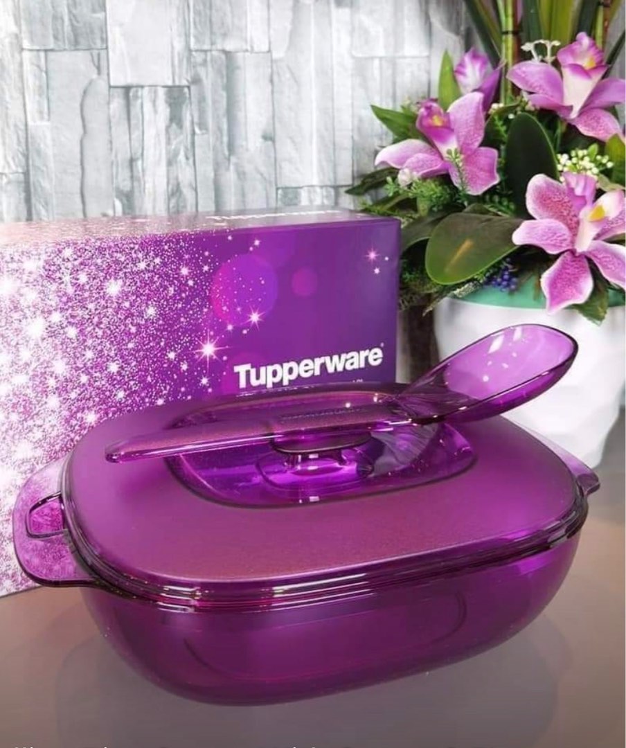 TupperwareBrands - Crystalline Rice Server With Spoon 2.5L, Furniture ...