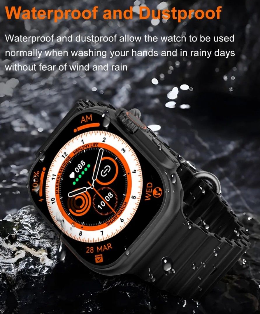 Ultra Max Smartwatch, Luxury, Watches on Carousell