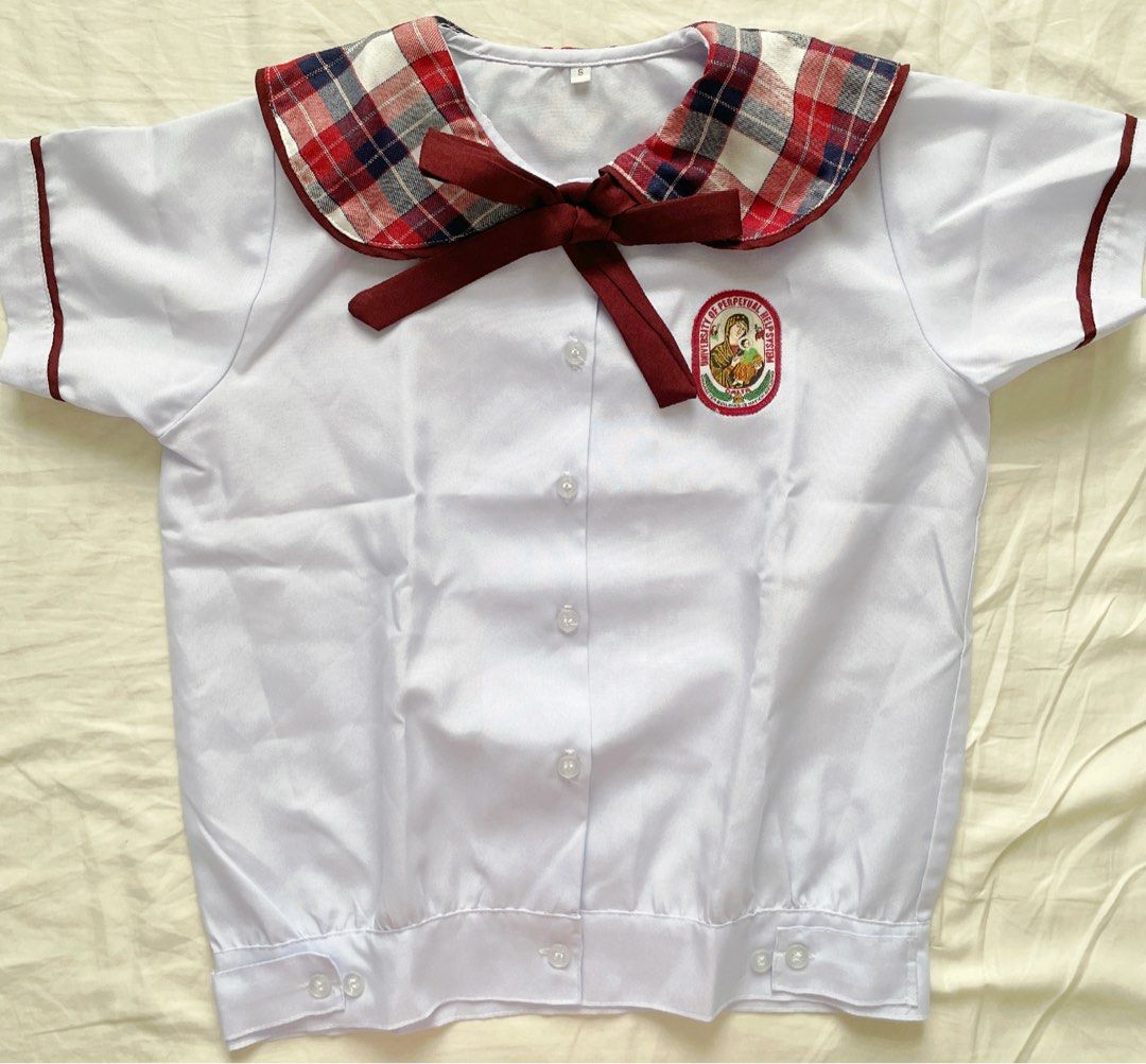 University of Perpetual Help System Uniforms, Women's Fashion, Tops ...