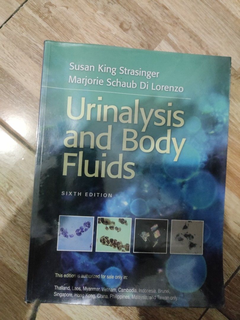 Urinalysis and Body Fluids 6th edition by Strasinger, Hobbies & Toys ...