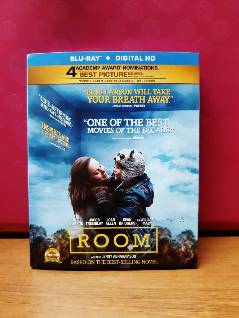 USA Blu Ray - Room (2015, Brie Larson, Jacob Tremblay) , Hobbies & Toys ...