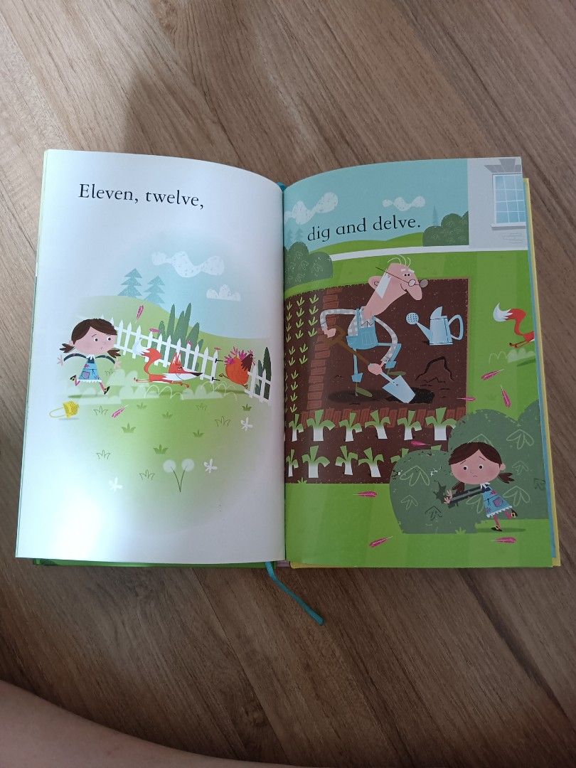 Usborne First Reading: One Two Buckle My Shoe, Hobbies & Toys, Books ...