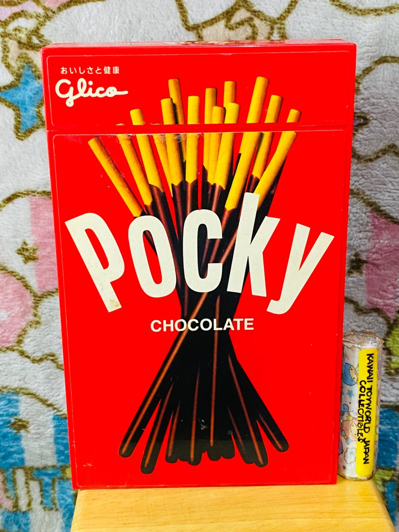 Vintage Pocky Glico Chocolate Stick Play toy 250 on Carousell