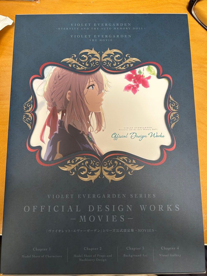 Violet Evergarden Official Design Works/Movies, Hobbies & Toys ...