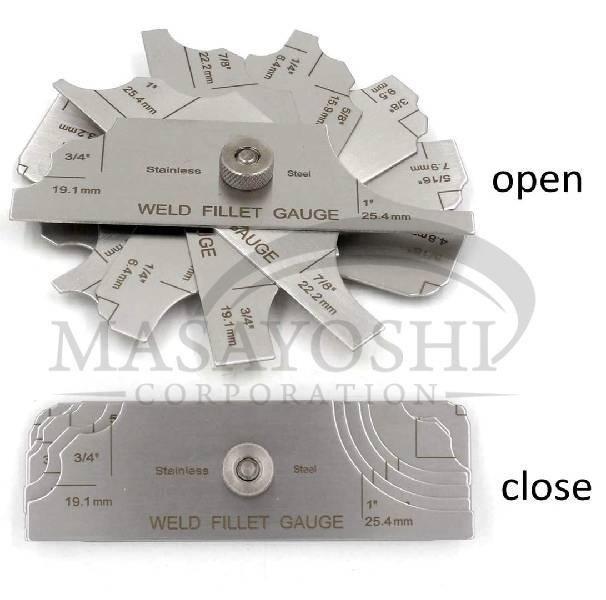 Weld Fillet Gauge | Metric Welding Inspection, Commercial & Industrial ...