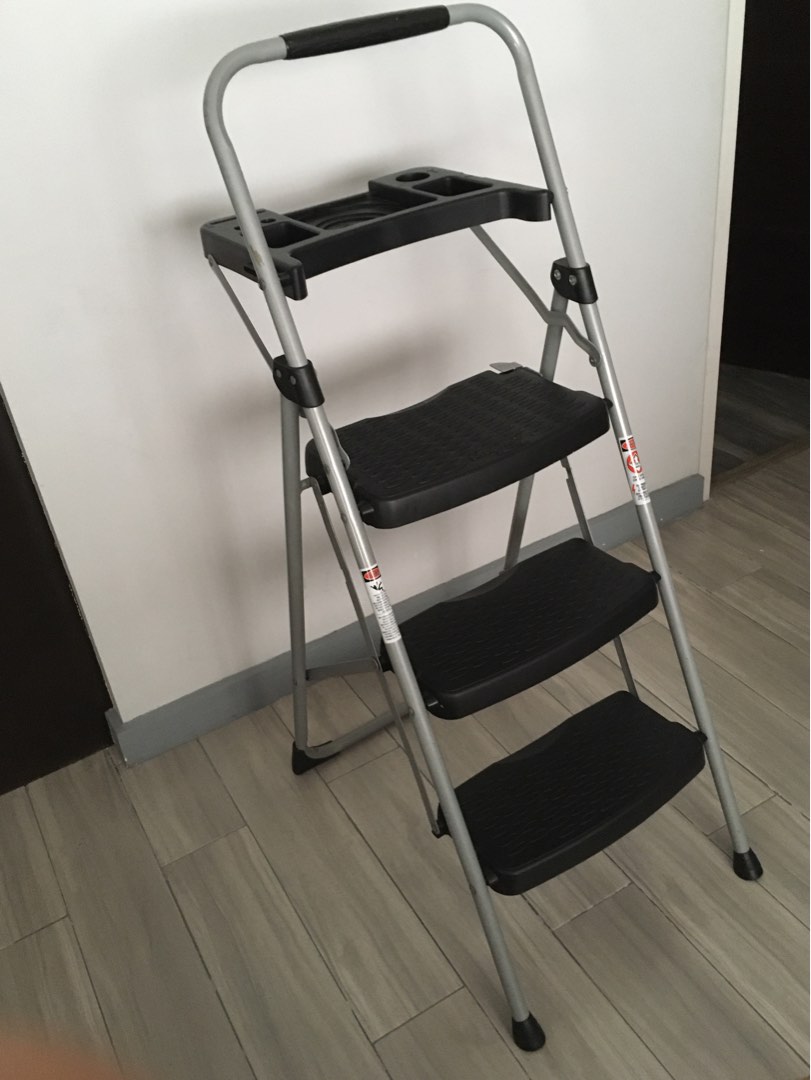 Werner Steel Step Stool / Ladder, Commercial & Industrial, Construction ...