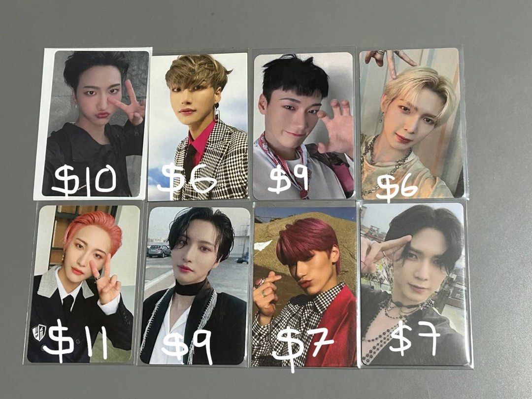 WTS ASSORTED PHOTOCARDS TXT ENHYPEN ATEEZ NCT DREAM CIX EPEX KEP1ER ...