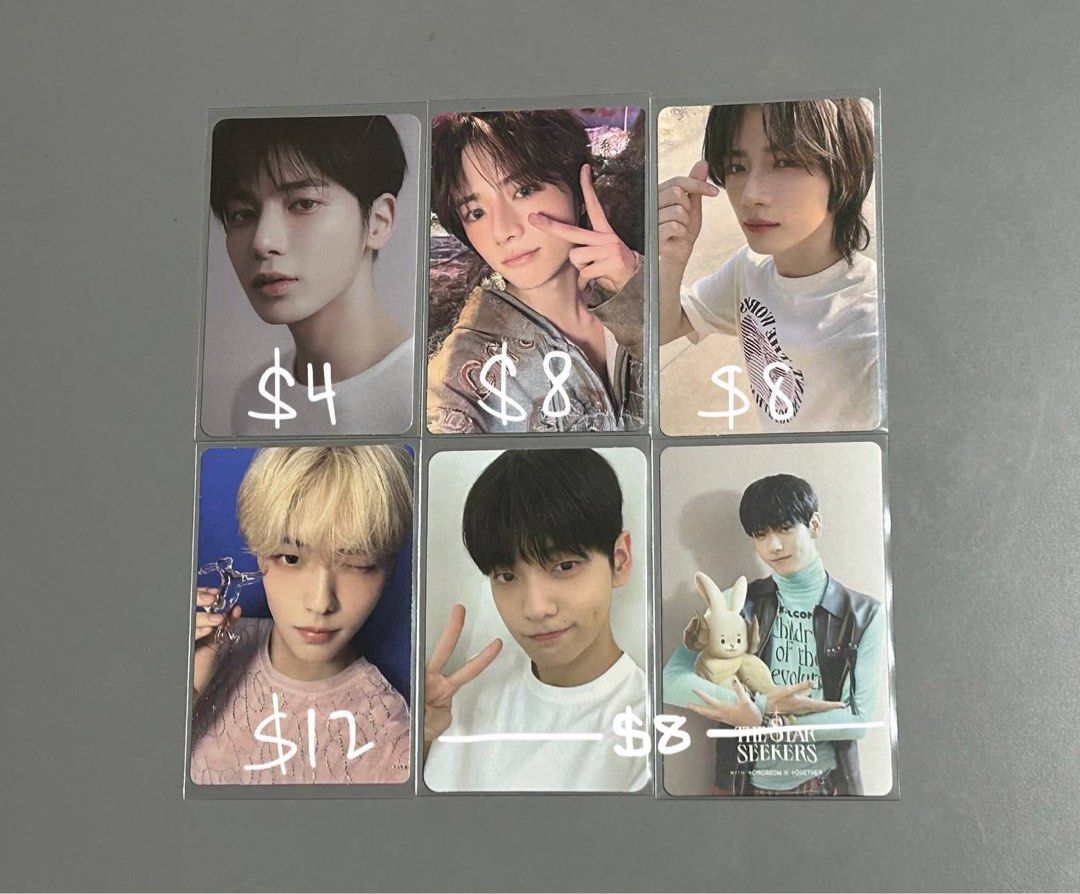 WTS ASSORTED PHOTOCARDS TXT ENHYPEN ATEEZ NCT DREAM CIX EPEX KEP1ER ...
