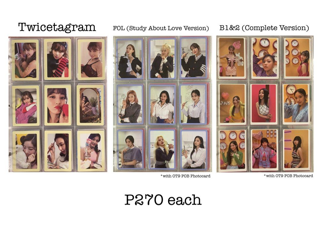 WTS LFB | TWICE Album Inclusions on Carousell