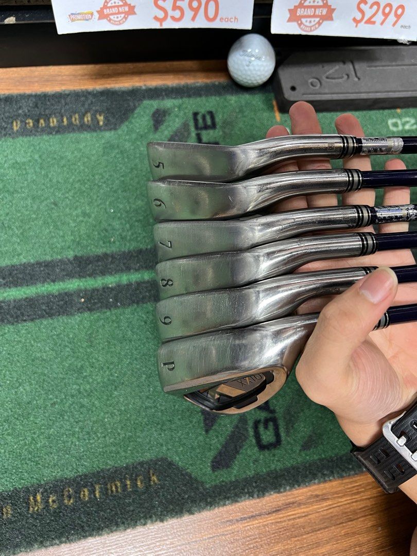 XXIO 10 Forged Irons (5-P) (6 Pieces) [With lightweight MP-1000 49 R ...