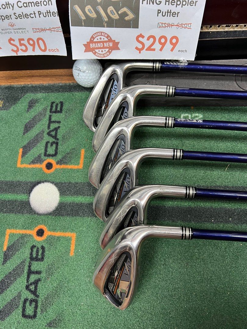 XXIO 10 Forged Irons (5-P) (6 Pieces) [With lightweight MP-1000 49 R ...