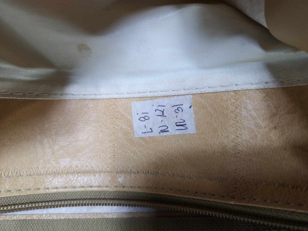 Yan Yan Light Brown Zipper Leather Tote Bag on Carousell