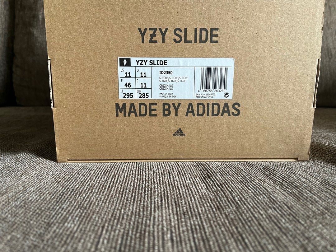Yeezy Slide Slate Grey, Men's Fashion, Footwear, Sneakers on Carousell