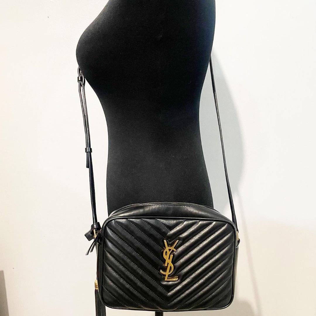 YSL Camera Bag Black, Luxury, Bags & Wallets on Carousell