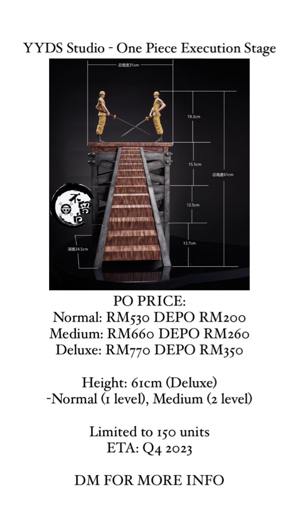 YYDS Studio - One Piece Execution Stage, Hobbies & Toys, Toys & Games ...