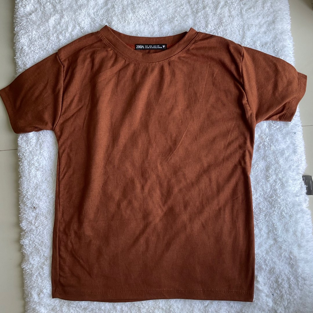 ZARA Full Length Basic Top on Carousell