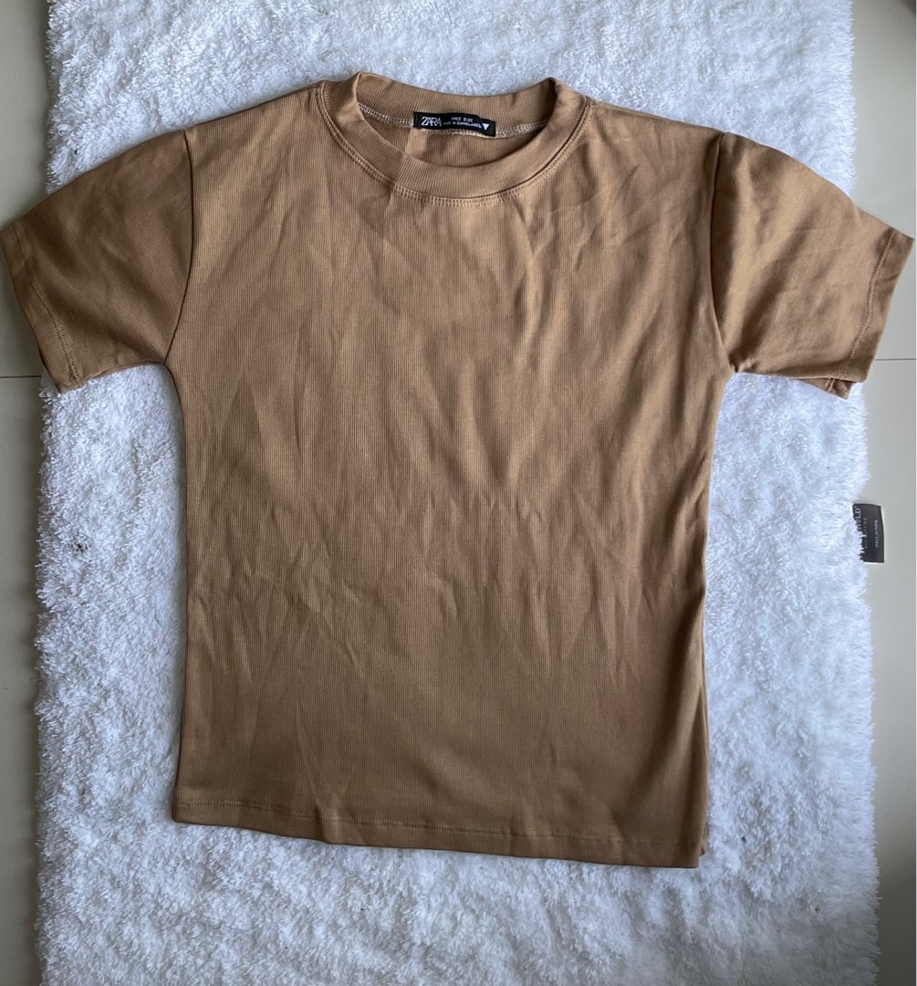 ZARA Full Length Basic Top on Carousell