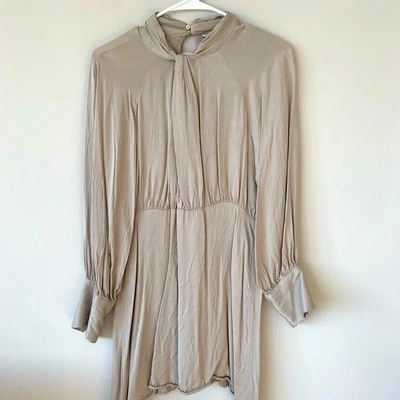 Zara Satin Dress, Women's Fashion, Dresses & Sets, Dresses on Carousell