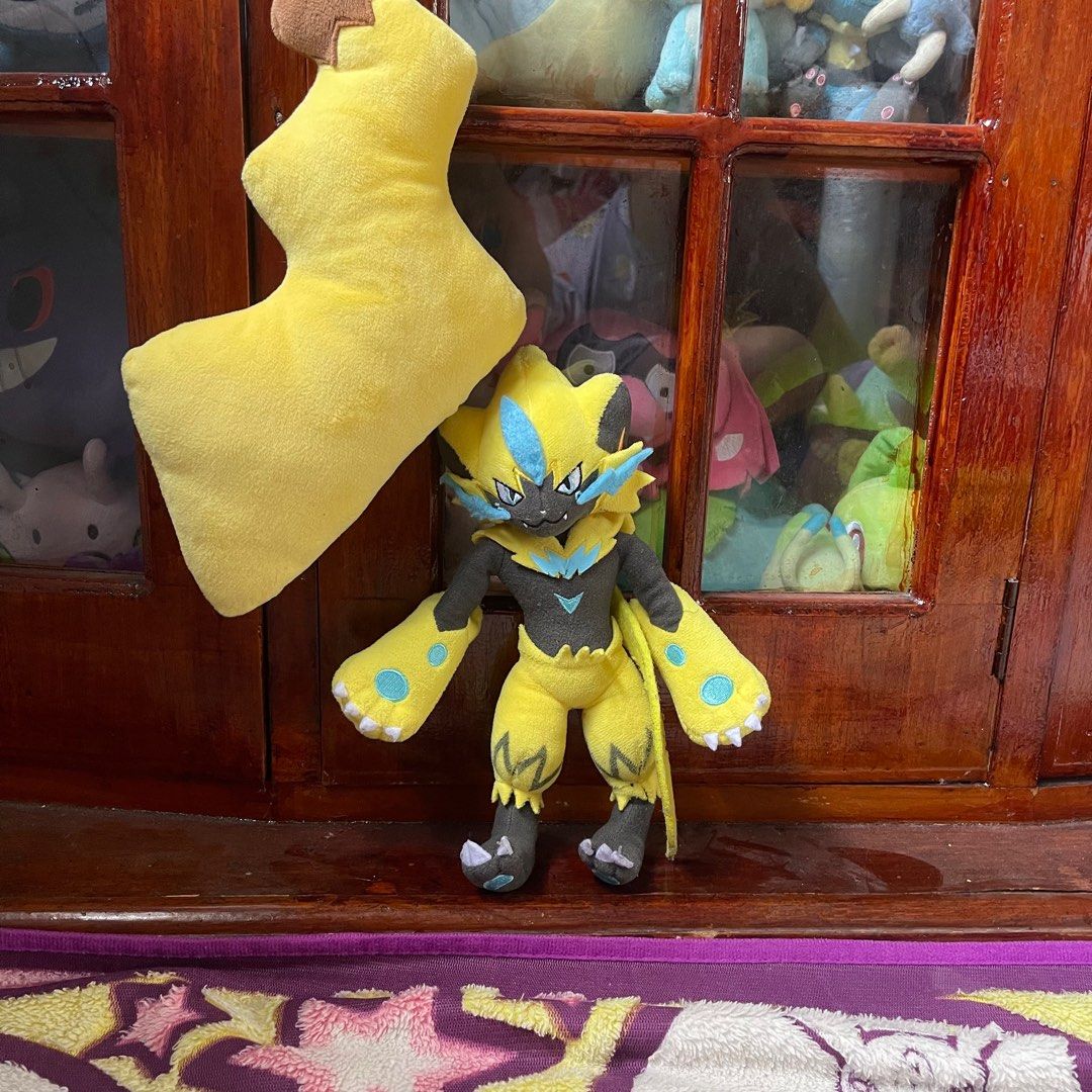 ZERAORA POKEMON PLUSH, Hobbies & Toys, Toys & Games on Carousell