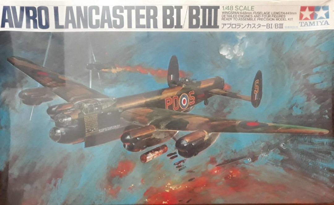 1/48 Avro Lancaster Bomber Plastic Aircraft Model Kit., Hobbies & Toys ...