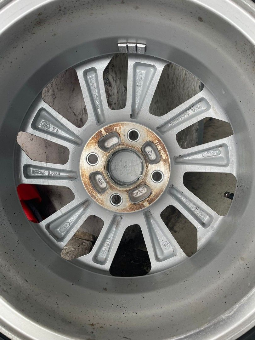 15" honda jazz rims and tyres 4x100 Honda fit honda jazz, Car ...