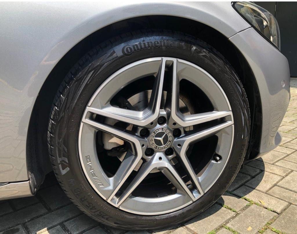 18” Mercedes AMG Rim, Car Accessories, Tyres & Rims on Carousell