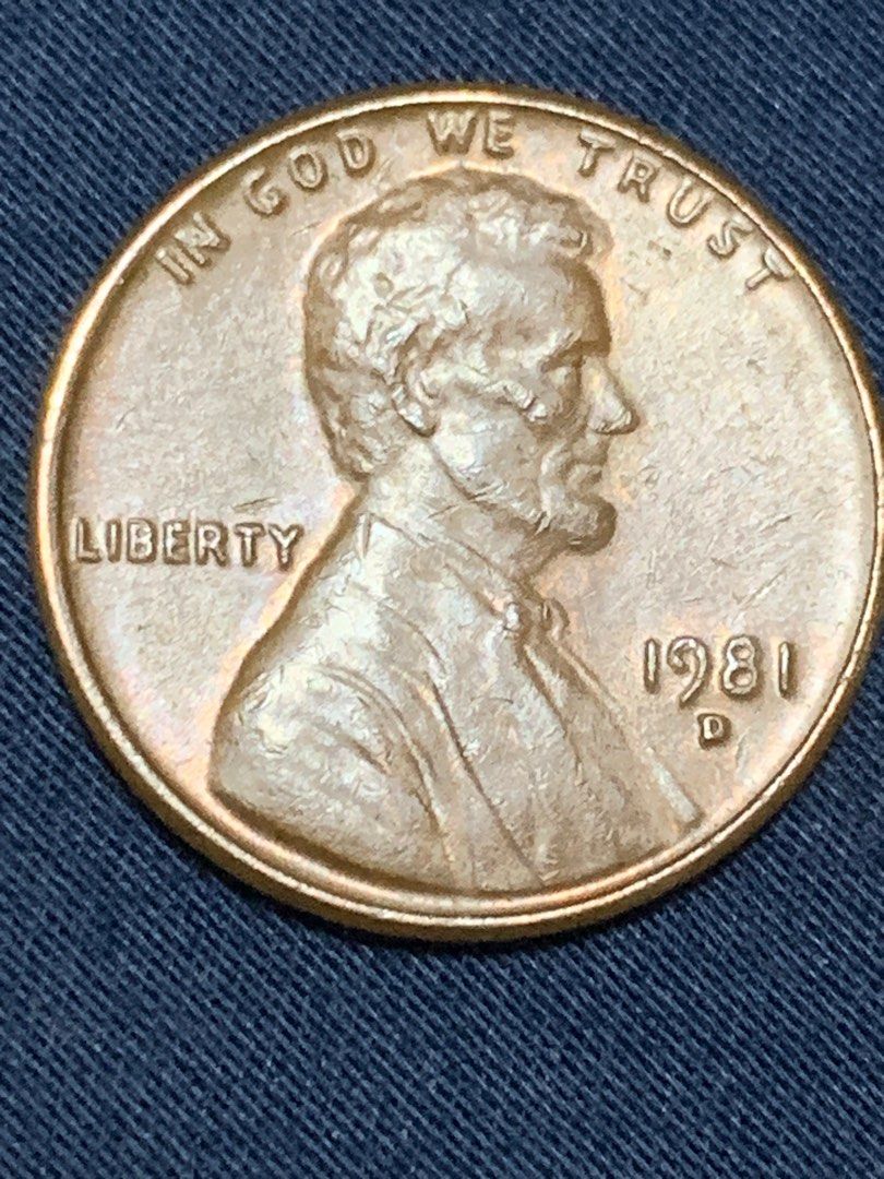 1981 D Lincoln Penny (DDR/DDO- die break) on Carousell