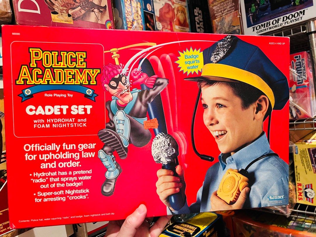 1988 Police Academy Cadet Set RARE KENNER SEALED, Hobbies & Toys ...