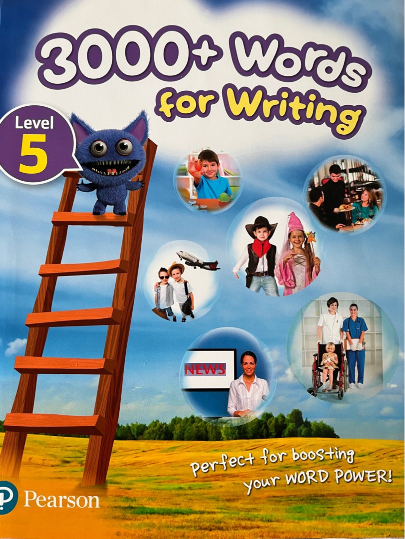 3000+ words for writing - level 5 (primary 5), 興趣及遊戲, 書本 & 文具, 教科書 ...