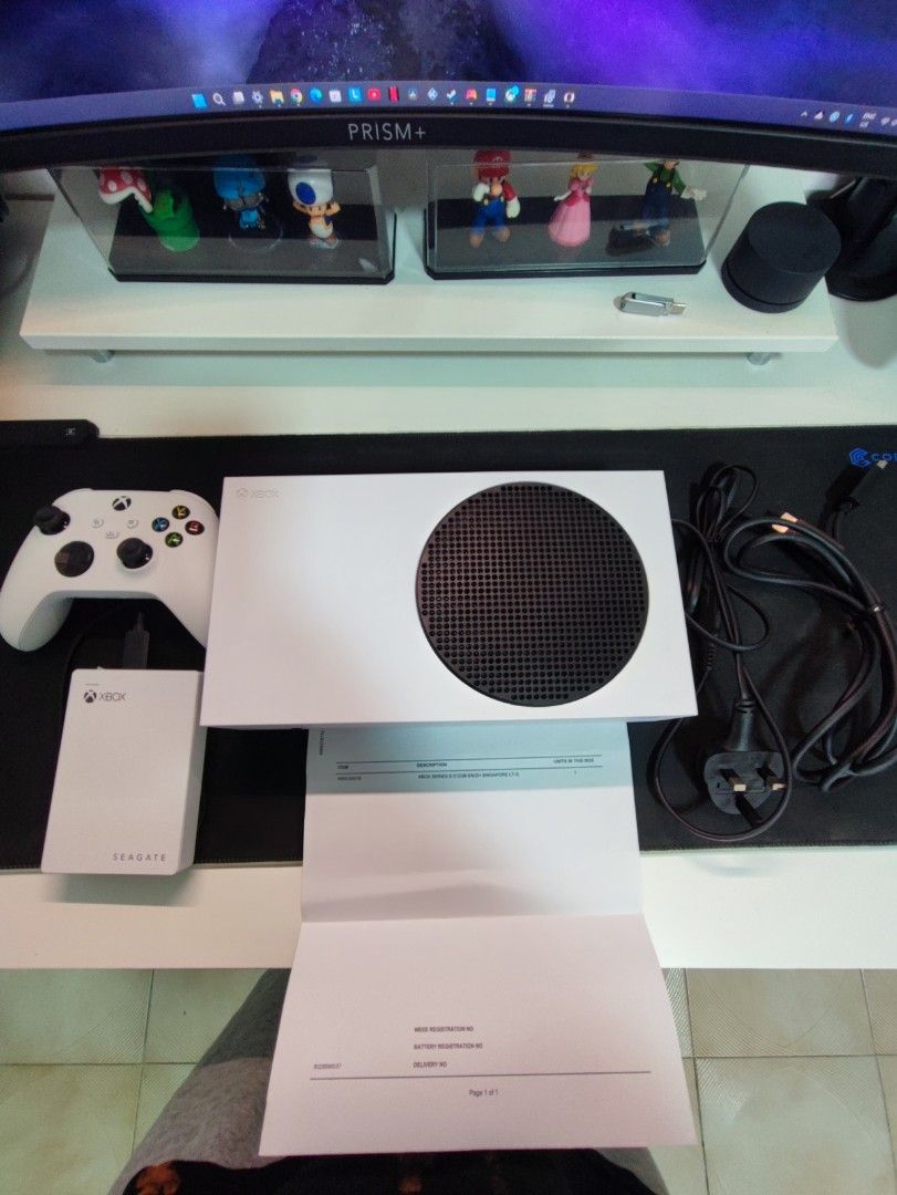 $300 X box series fullset free 2tb hard drive, Video Gaming, Video Game ...