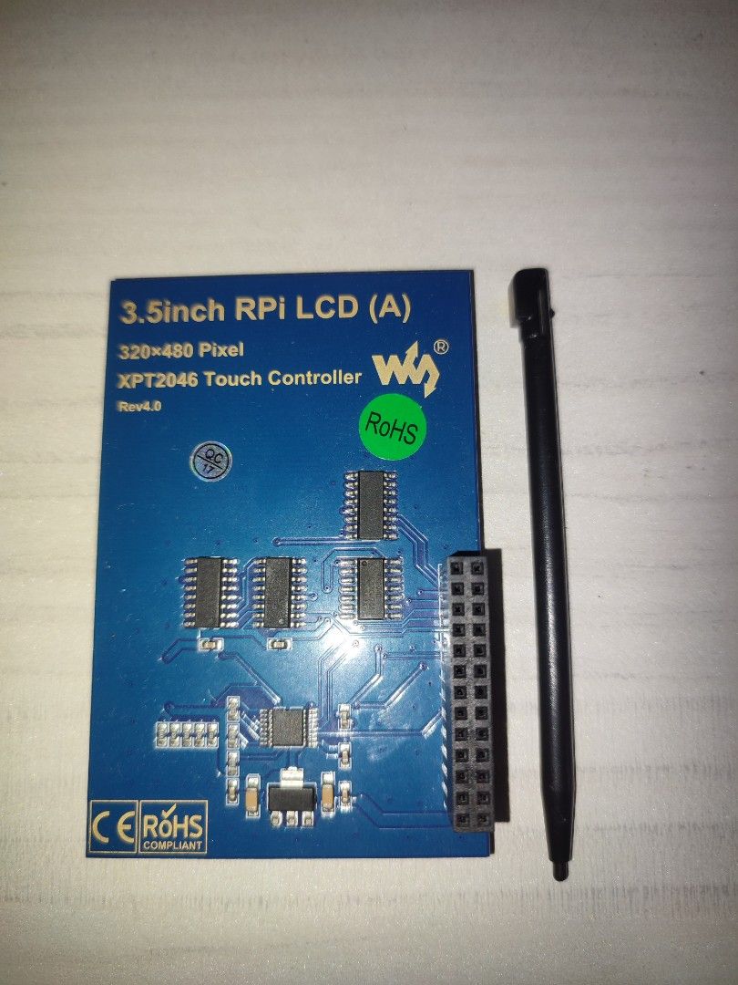 3.5 inch Raspberry Pi LCD RPi, Computers & Tech, Parts & Accessories ...