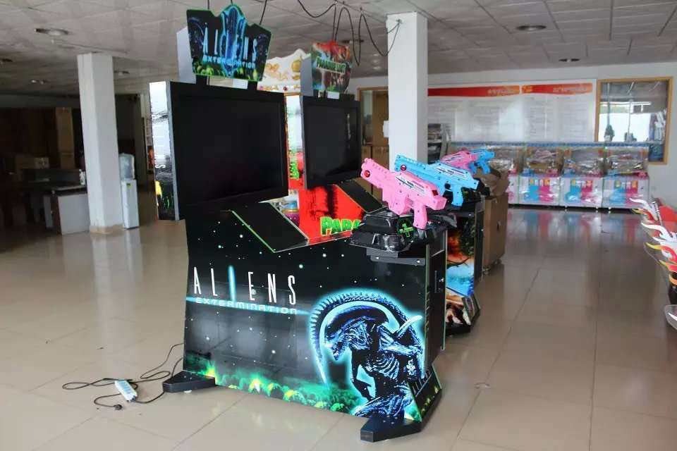 42 LCD VIDEO GAME MACHINES SHOOTING GUN ARCADE GAME MACHINE on Carousell