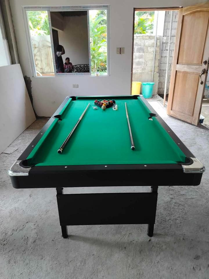 4x7 Feet Foldable Imported Billiard Table Metal Feet on Carousell