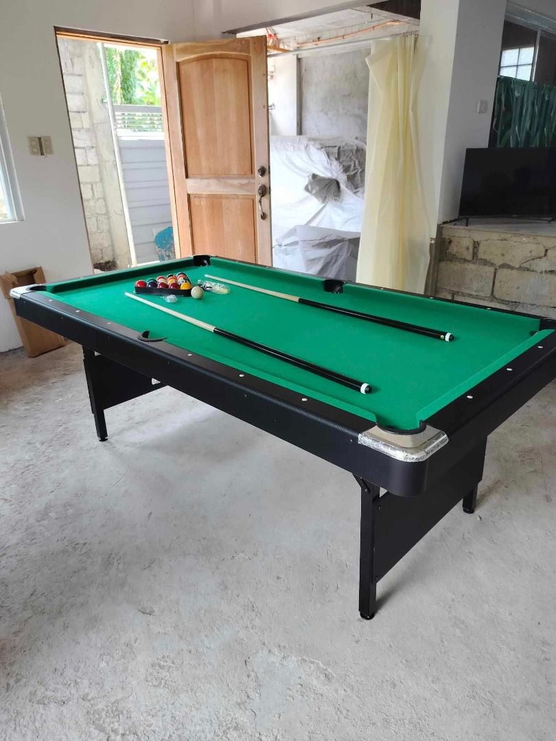 4x7 Feet Foldable Imported Billiard Table Metal Feet on Carousell