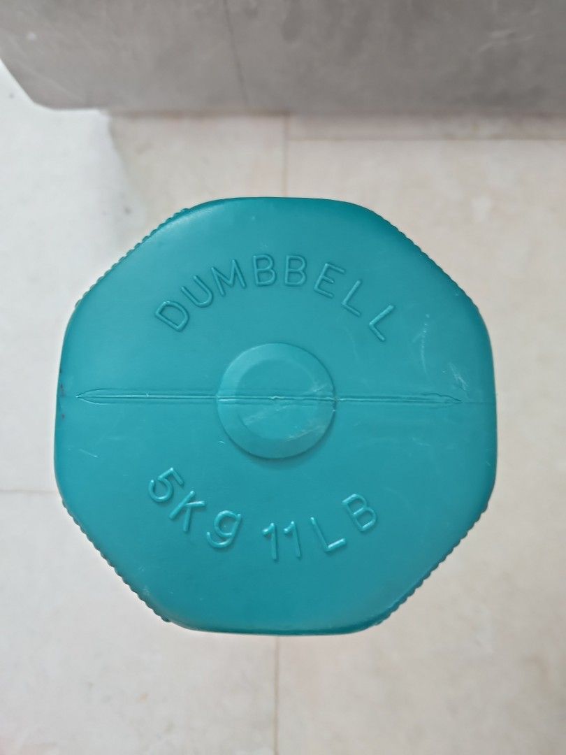 5kg dumbbell, Sports Equipment, Exercise & Fitness, Weights & Dumbbells ...