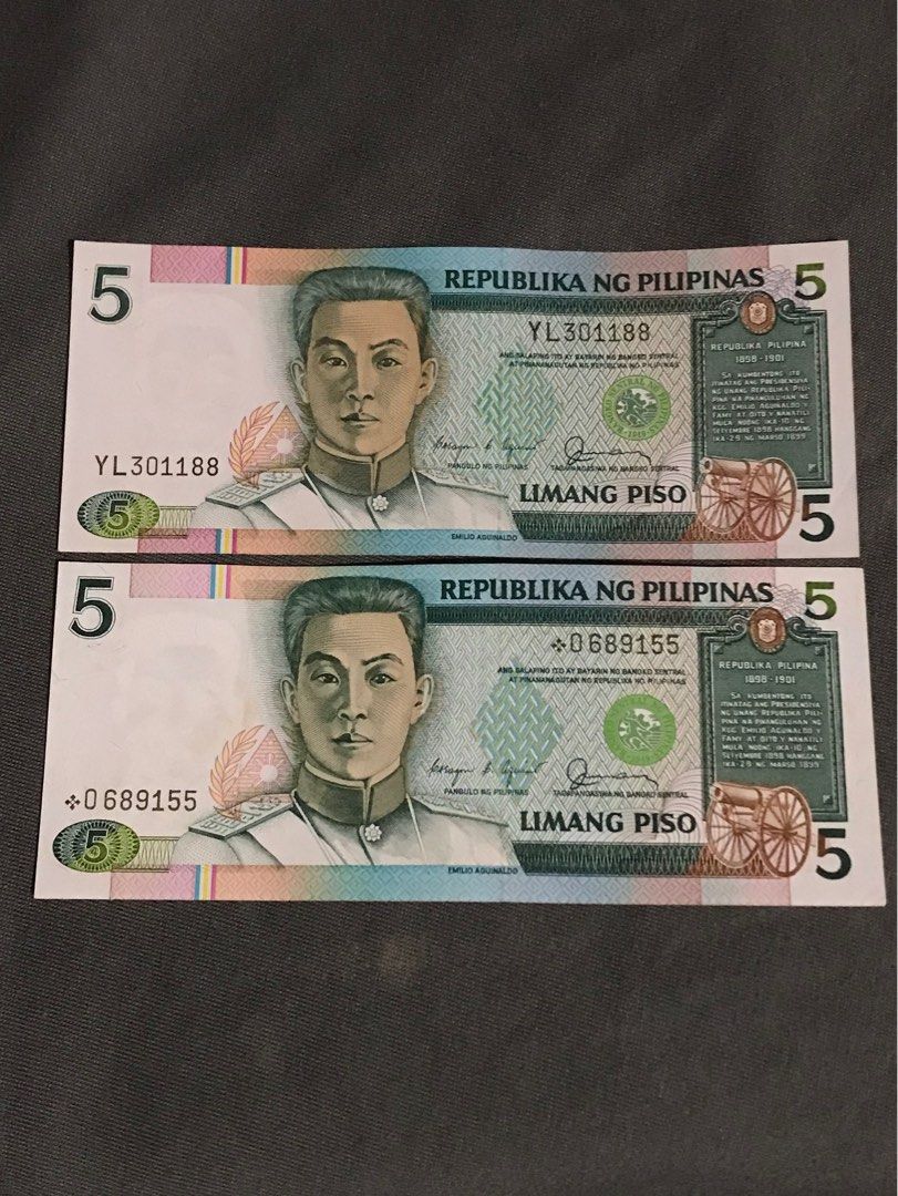 5-piso NDS starnote, Hobbies & Toys, Memorabilia & Collectibles ...