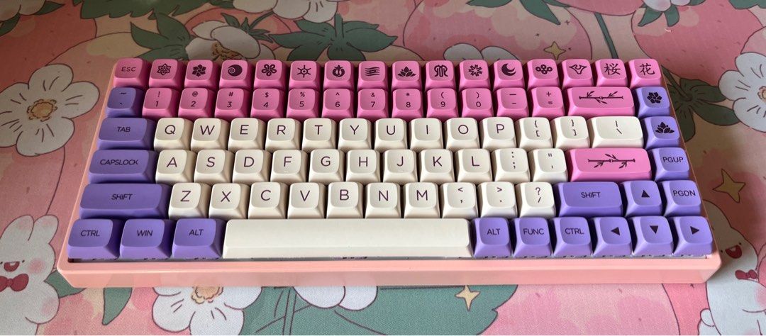 84% Custom Keyboard Mechanical (spray painted top case), Computers ...