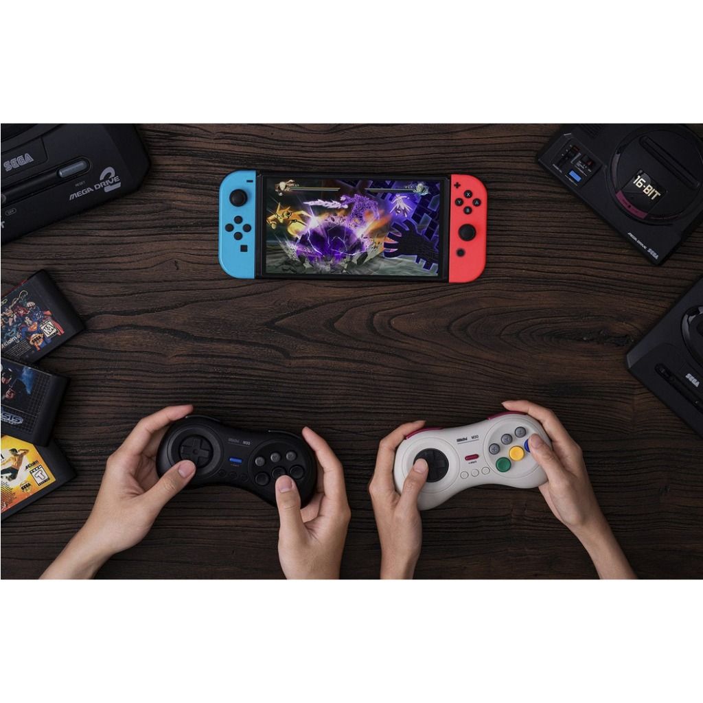 8Bitdo M30 Bluetooth Gamepad for Nintendo Switch, PC, macOS and Android ...