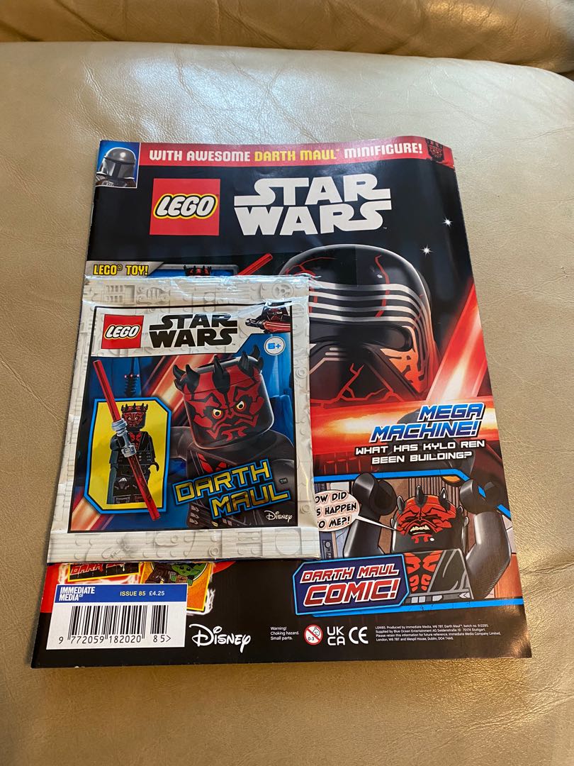 全新 未開 lego 912285 star wars 星球大戰 Darth Maul minifigures 星戰人仔 foil pack ...
