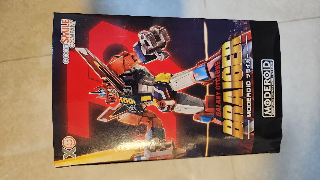 全新 J9 銀河旋風 GSC Good Smile Moderoid Braiger 銀河旋風突擊隊 Moderoid Galaxy ...