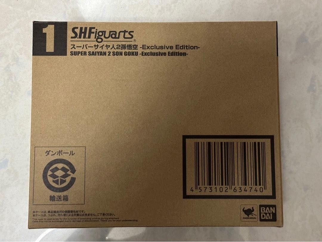全新未開 SHF 超2 悟空 Super Saiyan 2 Son Goku Exclusive Edition 龍珠 DragonBall 孫悟空 超級撒亞人2 S.H.Figuarts ...