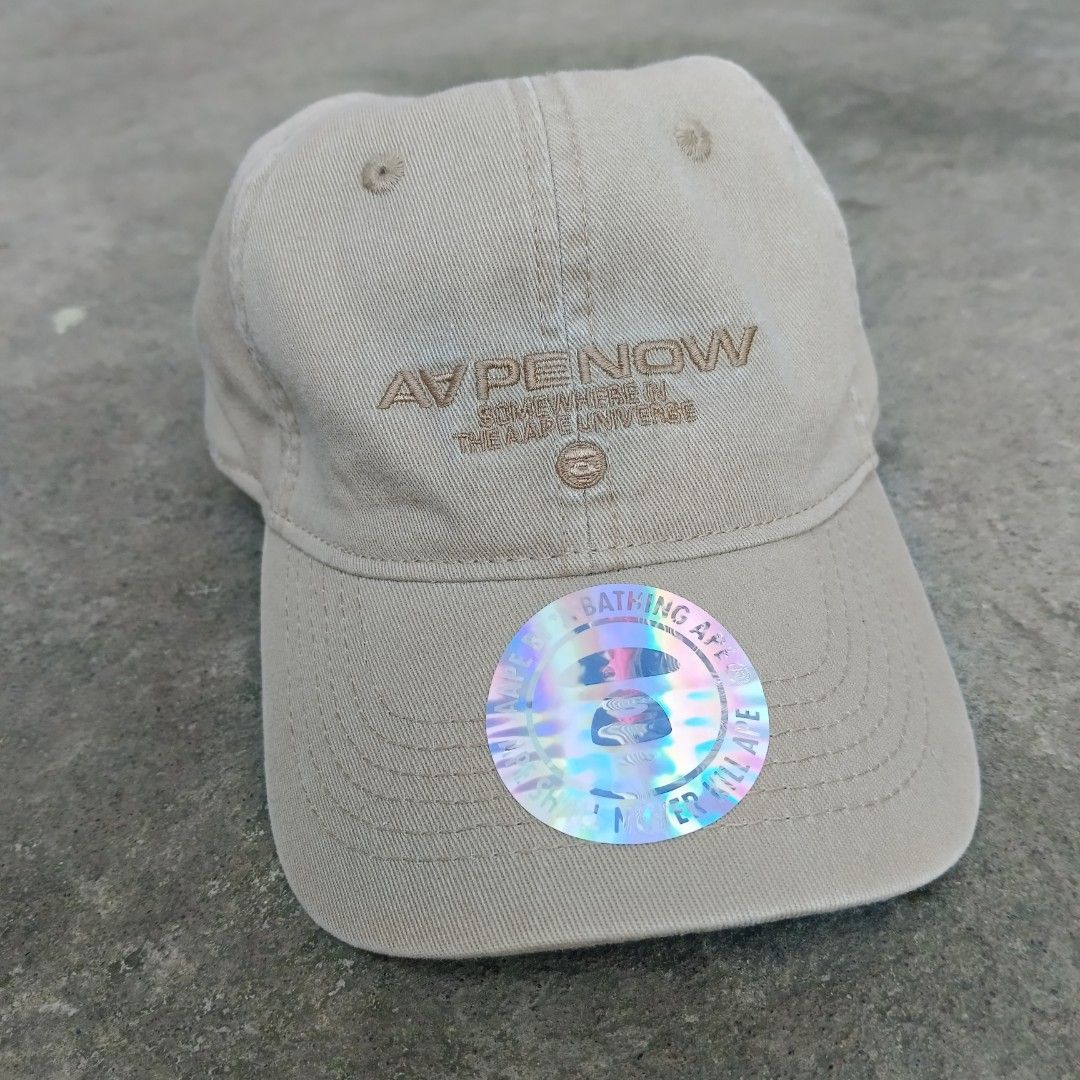 Aape Beige Dad Hat On Carousell