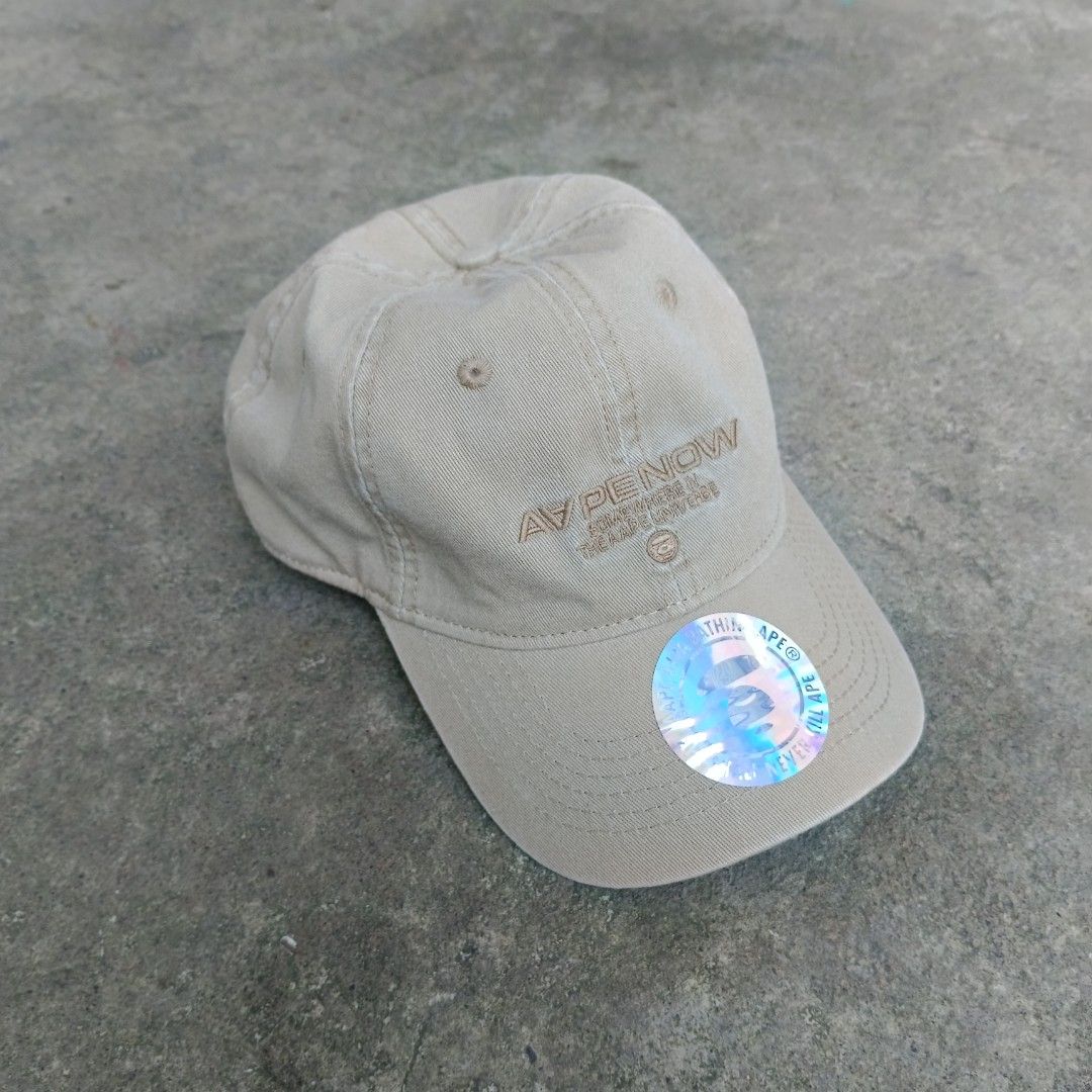Aape Beige Dad Hat On Carousell