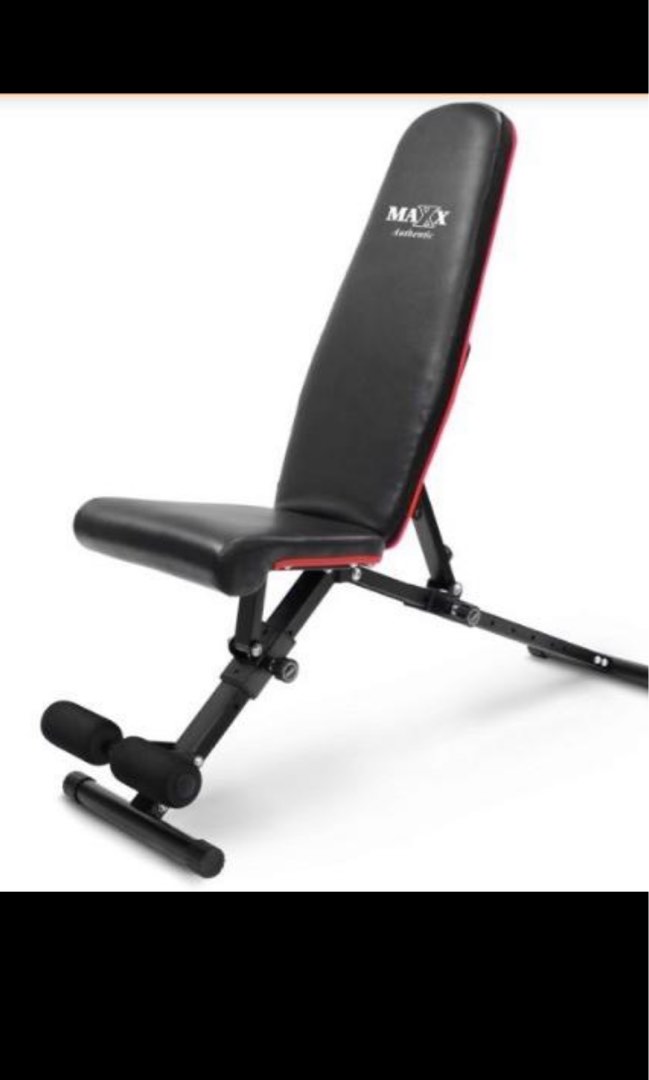 Adjustable Bench Maxx Authentic, Sports Equipment, Exercise & Fitness ...