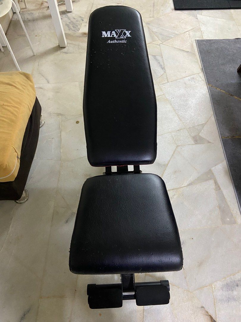 Adjustable Bench Maxx Authentic, Sports Equipment, Exercise & Fitness ...
