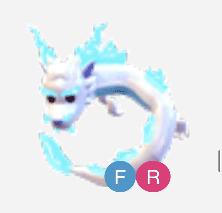 Adopt me pets Fly Ride frost fury, Video Gaming, Gaming Accessories, In ...