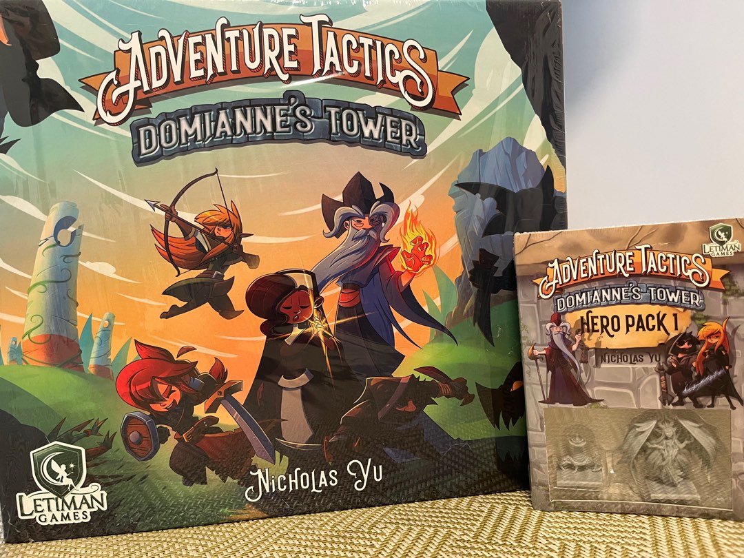 Adventure Tactics: Domianne's Tower & Hero Pack 1 expansion, 興趣及遊戲, 玩具 ...