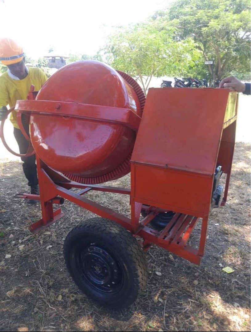A-Frame Mixer w/ Yamato gasoline engine 7.5hp, Commercial & Industrial ...